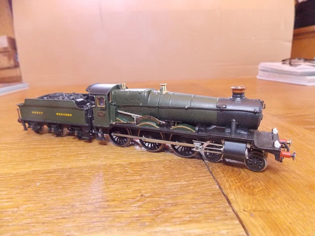 KIT BUILT GWR MANOR CLASS 4-6-0 LOCO No 7807 COMPTON MANOR in GWR Green ...