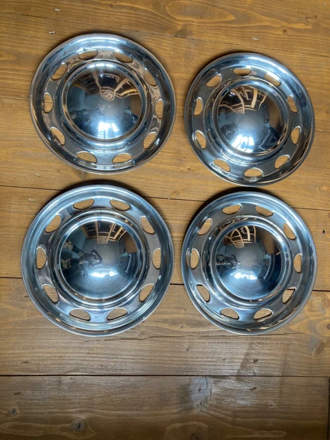 MORRIS MINI MK1 Hub Caps (4) good used condition £50.00 - PicClick UK