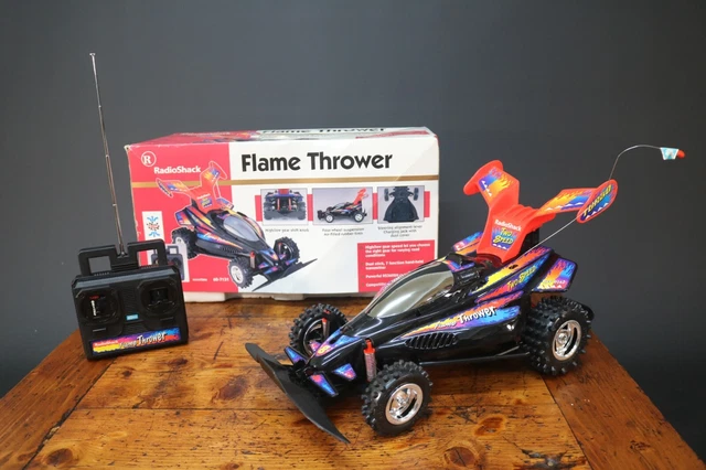 RADIO SHACK RC Buggy Flame Thrower Vintage Retro 1980s Boxed & Working ...