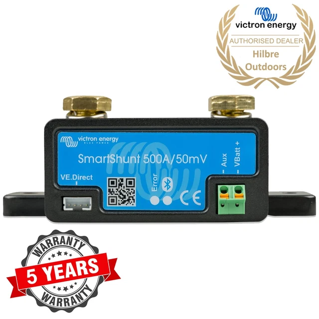 VICTRON SMART SHUNT Battery Monitor 500A Amp Bluetooth Leisure ...