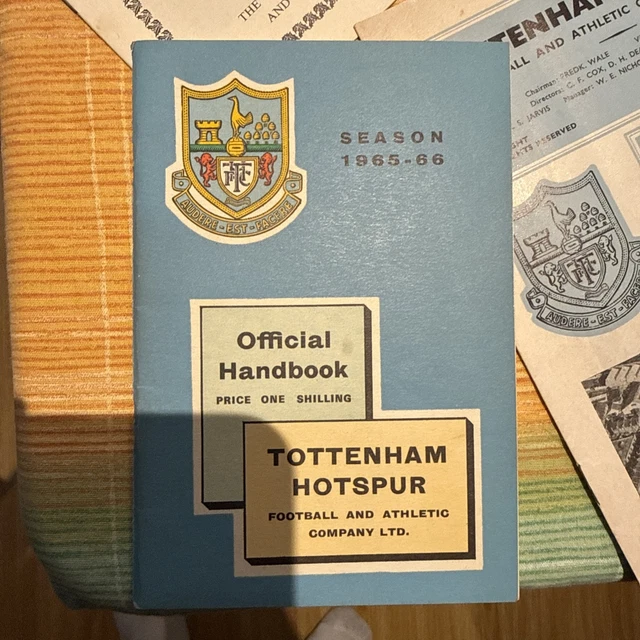 17X 1965-1966 TOTTENHAM Hotspur Spurs Home Programmes & Official Season ...