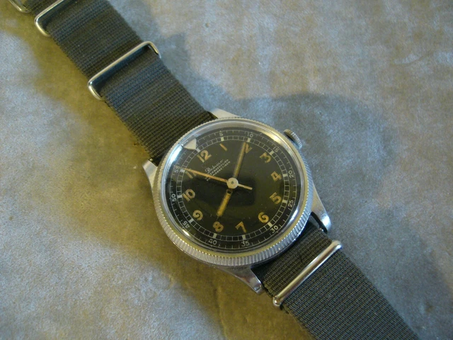 SCHÖNE FLIEGERUHR LUFTWAFFE German Pilot Domino ca. 1940 Vintage ...
