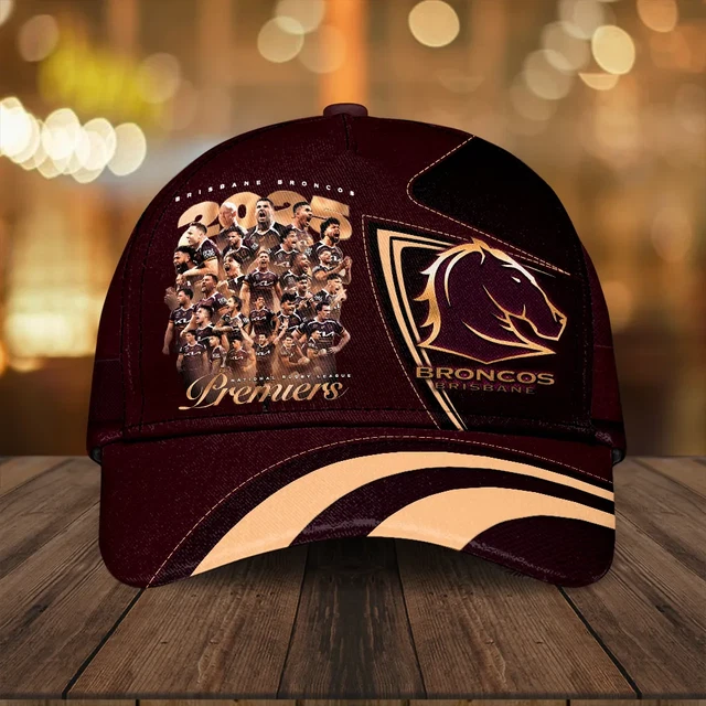 BRISBANE BRONCOS 2025 NRL Premiers Classic Cap $39.95 - PicClick AU