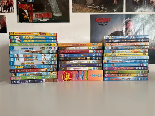 JOB LOT OF 38 Children’s DVD’s Disney, Dreamworks And more £26.70 ...