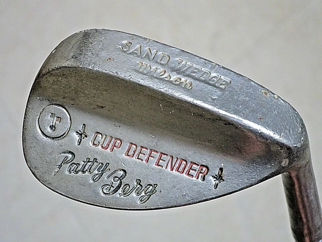 VINTAGE WILSON PATTY Berg Cup Defender SAND WEDGE £9.99 - PicClick UK
