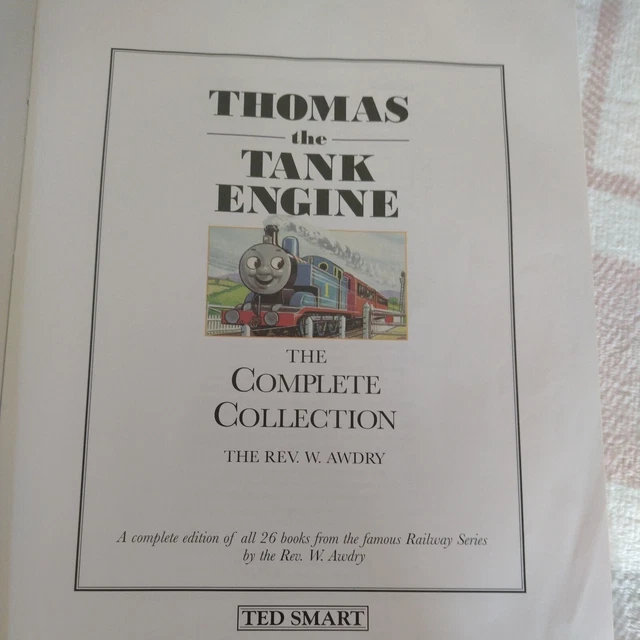 THOMAS THE TANK Engine Complete Collection Vintage Large Hardback Book ...