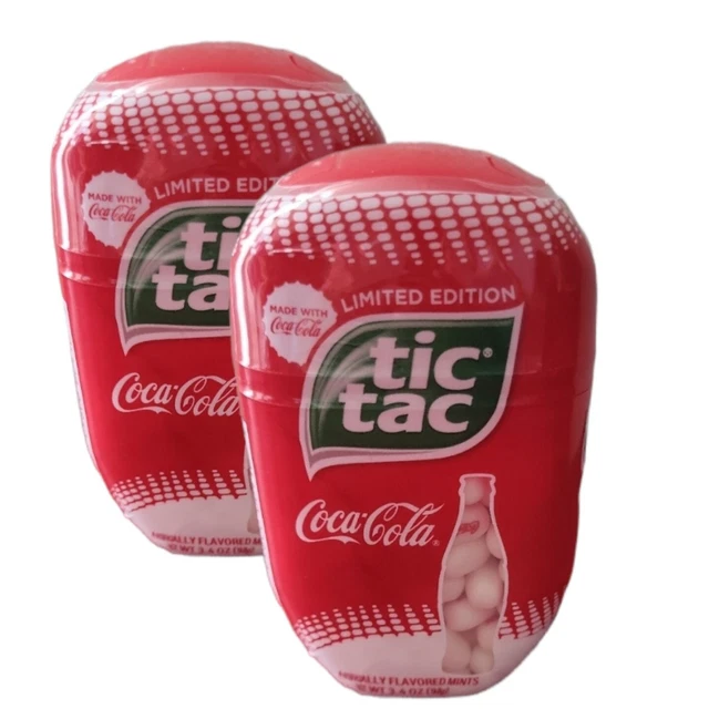 COCA-COLA FLAVORED TIC Tac's LIMITED EDITION 3.4 oz 200 Each ( 2 Pack ...