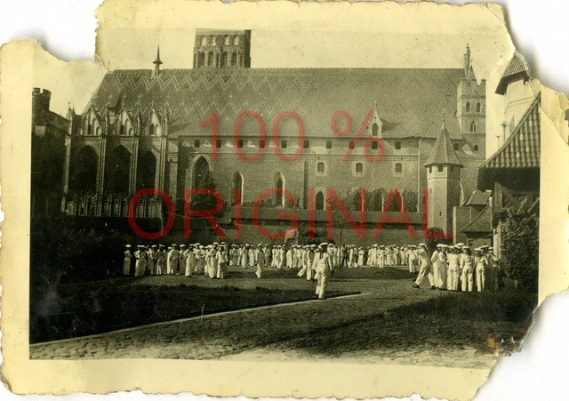 FOTO MARINE BOOT Schiff Abteilung ~ Soldaten Uniform Kiel Kaserne Hafen ...