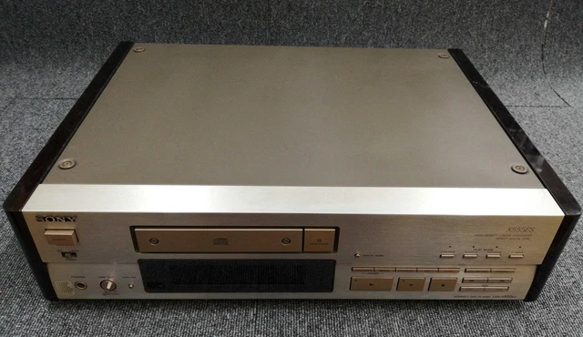 SONY CDP-X555ES HIGH-END Compact Disc Player Champagne, FB&BDA, From Japan EUR 548,08 - PicClick FR