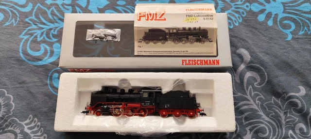 FLEISCHMANN H0 64142 Dampflok BR 24 074 der DB / DC / Digital (FMZ) / mit OVP EUR 85,00 ...