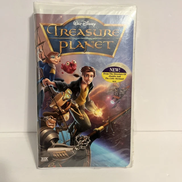 TREASURE PLANET (VHS, 2003) Walt Disney Movie Clamshell Rare. NEW $36. ...