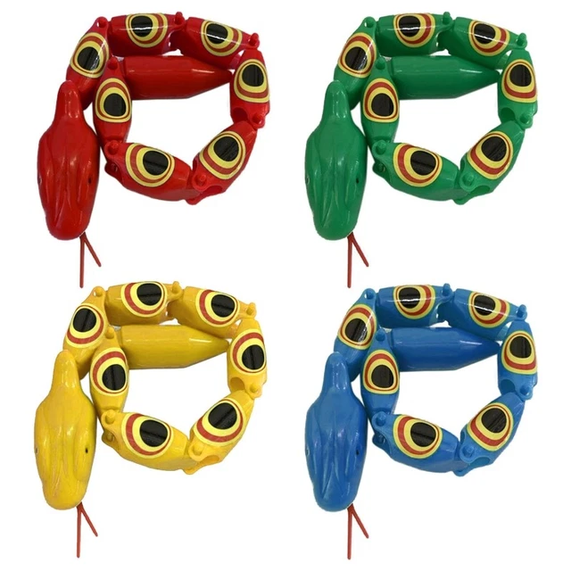 JOINT SNAKE TOY Model Plastic Snake Desktop Decor Toddler Favorite Gift ...