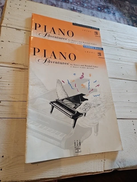 PIANO ADVENTURES LEVEL 2B Lesson Book And 2B Performance Book $5.45 ...