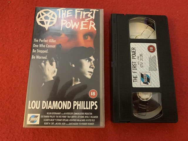 THE FIRST POWER Rare Vintage Vhs Video Tested Lou Diamond Philips Free ...