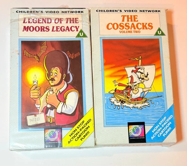 LEGEND OF THE Moors Legacy' VHS Video Cassette Animation + Cossacks ...