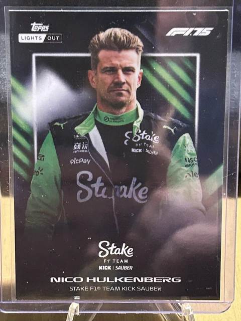 TOPPS FORMULA 1 Lights Out 2025 Nico Hulkenberg Base Card £1.13 ...