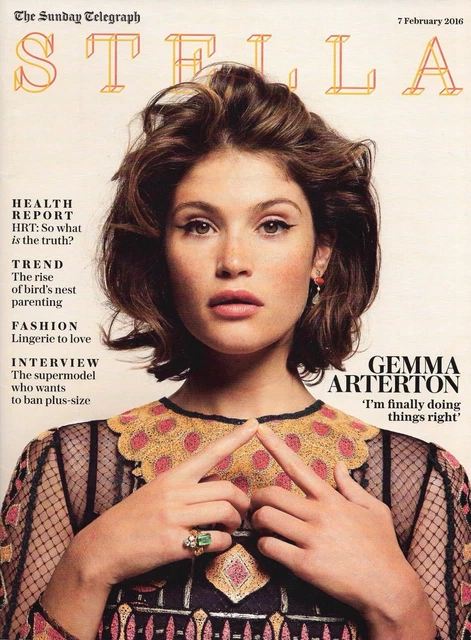 STELLA MAGAZINE - GEMMA ARTERTON Cover & Interview (7 February 2016 ... STELLA MAGAZINE - GEMMA ARTERTON Cover & Interview (7 February 2016 ...