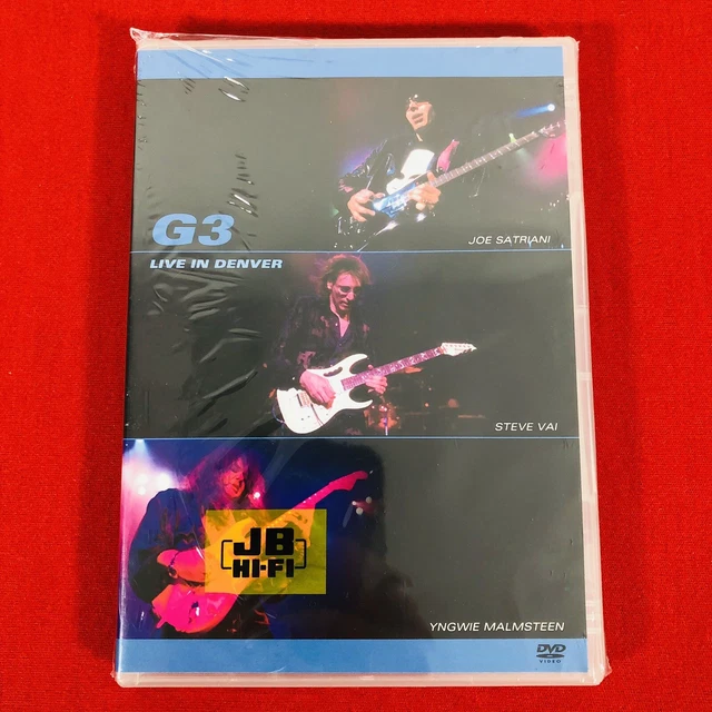 G3 - G3 Live In Denver (DVD) Jeff Campitelli Yngwie Malmsteen Joe ...