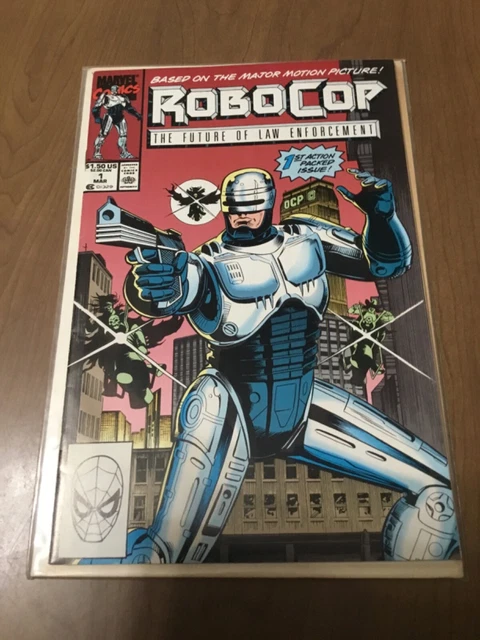 MARVEL COMICS ROBOCOP Vol. 1 The Future of Law Enforcement March 1990 ...