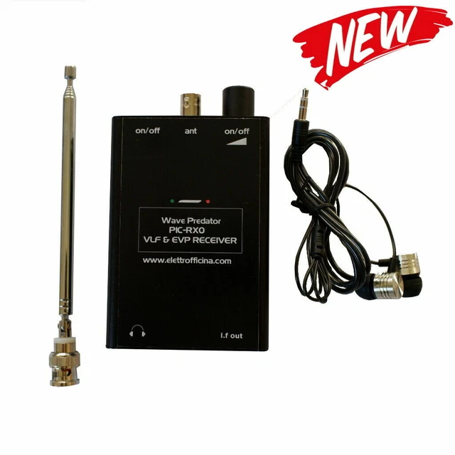 RICEVITORE RECEIVER VLF Wave Predator PIC-RX0 V2 0,1-10kHz EUR 95,00 ...