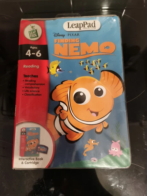 LEAPFROG LEAPPAD DISNEY Finding Nemo Cartridge & Book A1 £6.99 ...