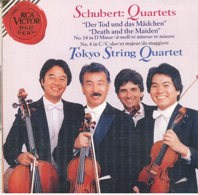 FRANZ SCHUBERT; TOKYO String Quartet - Quartet No. 14 In D Minor "Der Tod Und Da £12.47 ...