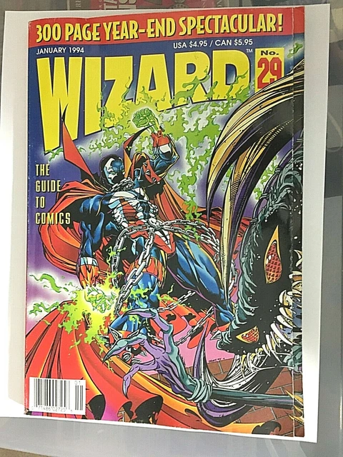 WIZARD MAGAZINE NO 29 The Guide To Comics 300 Page Year-End Spectacular ...