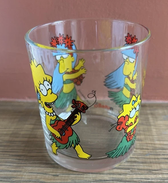 VINTAGE SIMPSON’S NUTELLA Glasses Lisa Maggie Hula £10.78 - PicClick UK