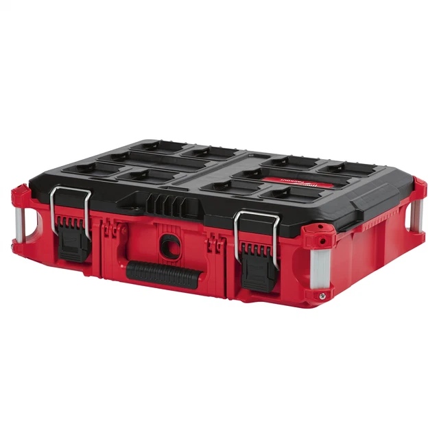 MILWAUKEE 48-22-8424 PACKOUT Modular Storage Tool Box 75lbs Capacity ...