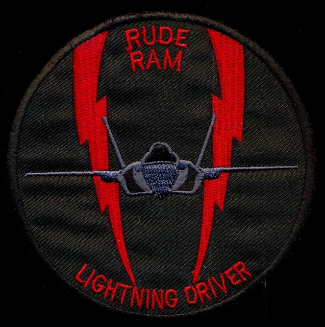 USAF 34TH FIGHTER Squadron Rude Ram F-35 Patch CCC $9.99 - PicClick