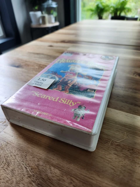 RARE/VINTAGE 1986 JIM Henson's Fraggle Rock "Scared Silly" Volume VHS ...