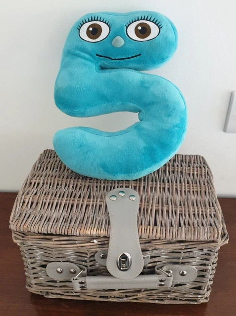 GOSH! VINTAGE LARGE CBeebies Number Jacks Numberjacks Five 5 Soft Toy ...