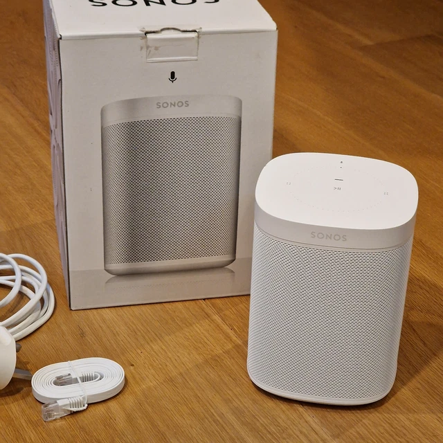 SONOS ONE SMART Wireless Speaker - White £0.99 - PicClick UK