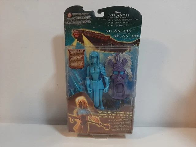 DISNEY ATLANTIS THE Lost Empire Princess Kida Action Figure - MOSC $39. ...