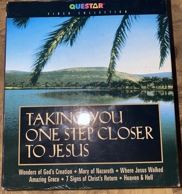TAKING YOU ONE Step Closer To Jesus VHS Set $5.00 - PicClick