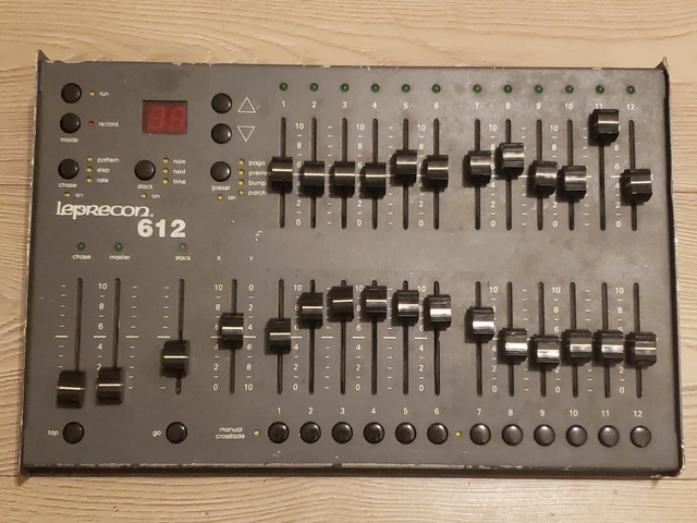 Leprecon 624 Lighting Console Manual | Shelly Lighting