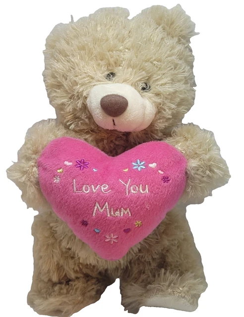 CUDDLES COLLECTION LOVE You Mum Teddy Bear Cuddly 10"Plush Soft Toy ...