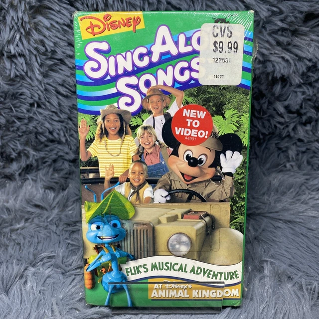 DISNEY'S SING ALONG Songs Flik's Musical Adventure VHS 1999 Classic ...