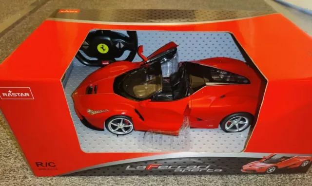 FERRARI RED REAL Radio Remote Control Car 1:14 Scale Rastar Gift Toys ...