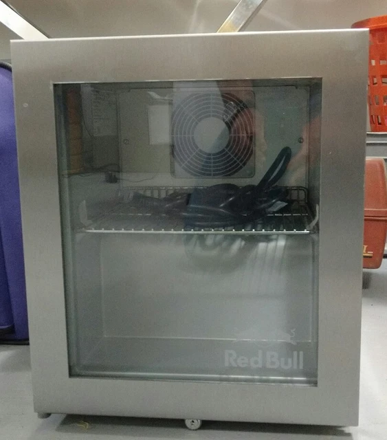 VESTFROST RED BULL branded commercial mini fridge / cooler $450.00 ...