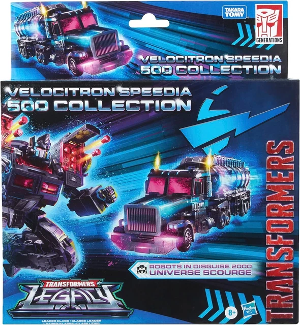TRANSFORMERS LEGACY RID 2000 Scourge Leader Class Velocitron Speedia ...