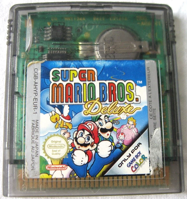 SUPER MARIO BROS deluxe authentique version originale game boy color ...