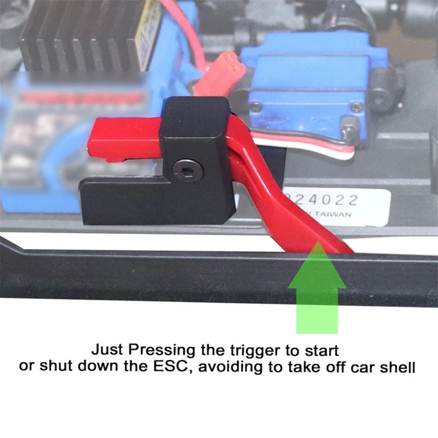 TRIGGER POWER SWITCH Easy Starting Grinder Switch for Traxxas TRX4 EUR ...