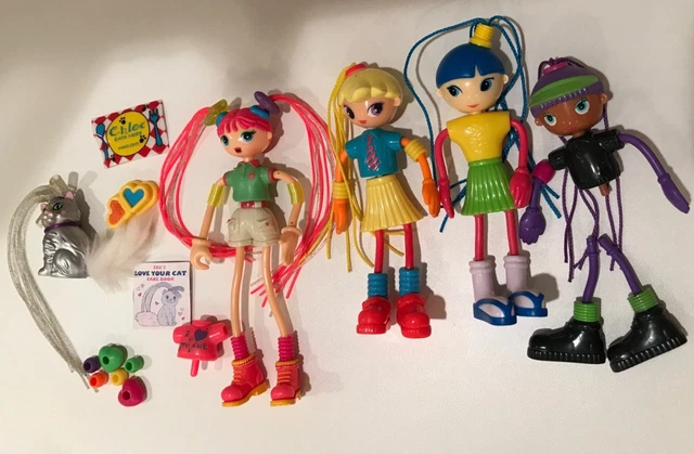 BETTY SPAGHETTY CATS Rule Zoe and Chloe, and McDonalds Toys Lot $43.00 ...