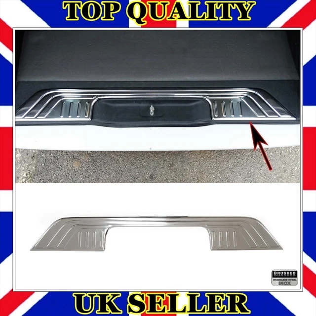 CHROME REAR BUMPER Protector Inner BRUSHED For Mercedes VITO W447 V ...