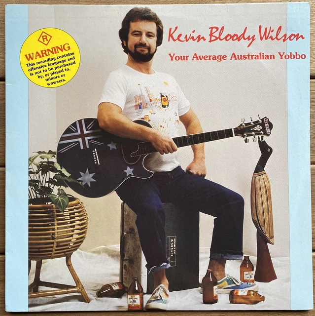 KEVIN BLOODY WILSON, Your Average Australian Yobbo 1986 Vinyl LP Record ...