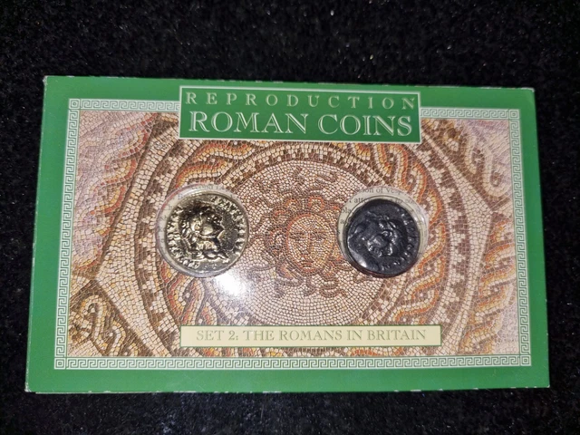 REPRODUCTION ROMAN COIN Collectors Set 2 'The Romans in Britain' £9.04 ...