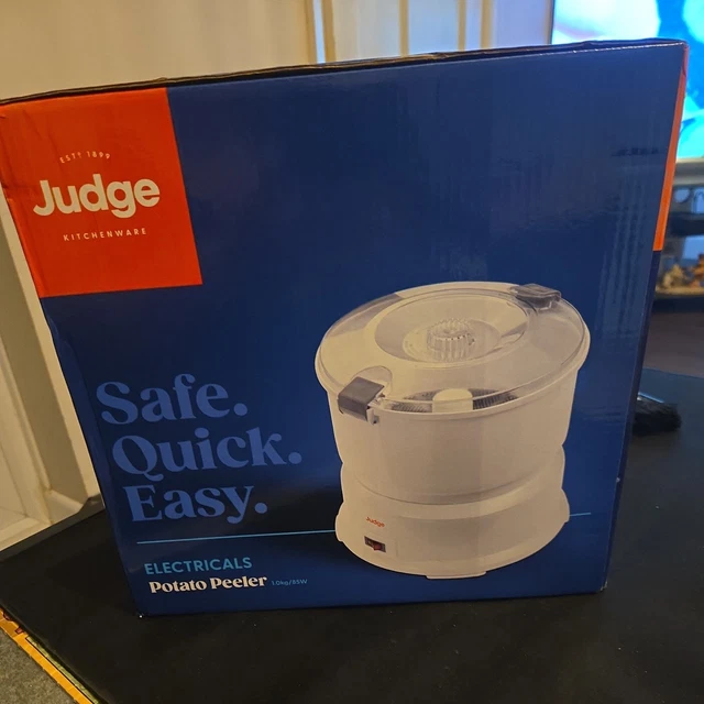 JUDGE ELECTRIC POTATO Peeler, Fully Automatic Rotating, Vegetable ...