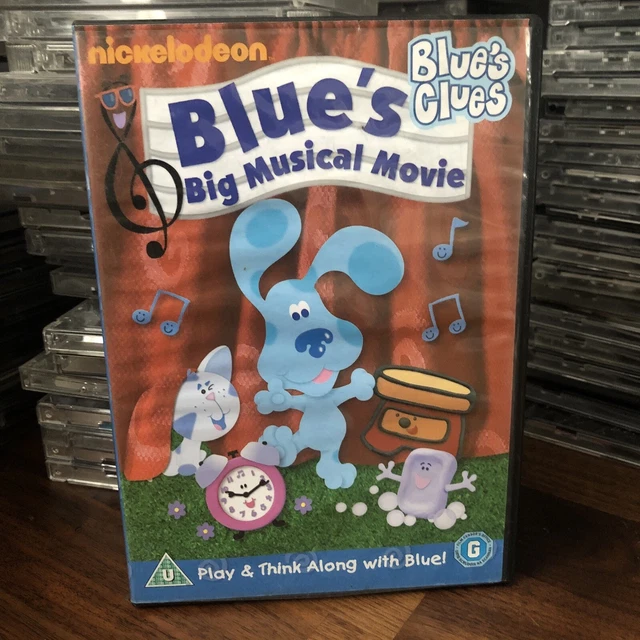BLUE'S CLUES BIG Musical Movie DVD Nickelodeon 2013 PAL £14.95 ...