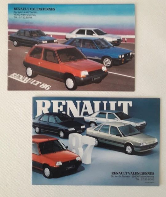 CATALOGUE BROCHURE PUBLICITAIRE prospectus Gamme Renault EUR 4,99 ...